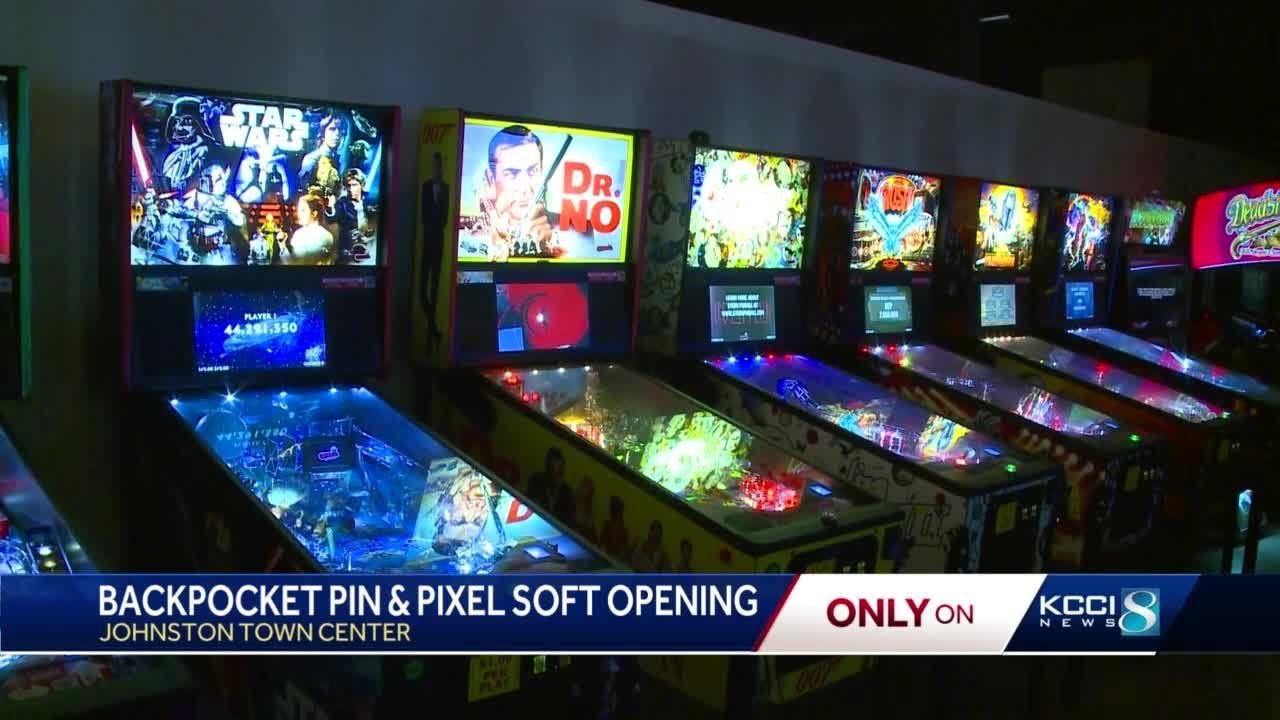 Retro arcade brewery opening in Johnston - YouTube