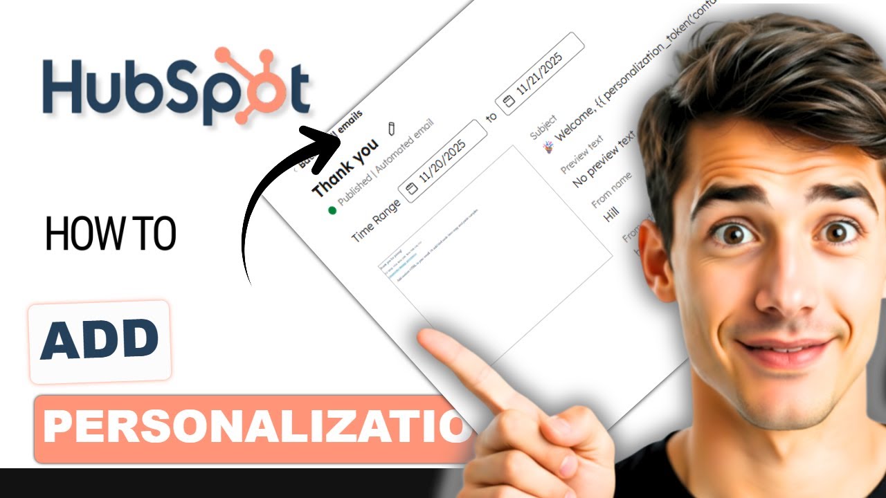 How to add personalization tokens to email subject in HubSpot (Easiest ...