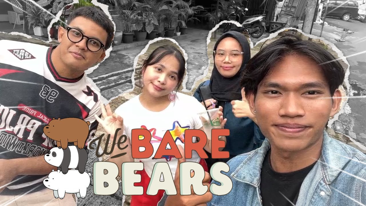 NGANTERIN WE BARE BEARS SHOOTING !!! KETEMU KAKA GALILA DAN MAS ABI ...