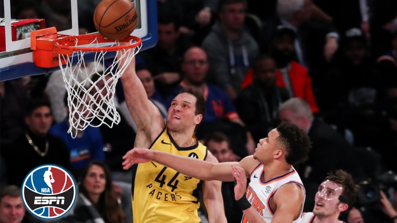 The Pacers dunk all over the Knicks | NBA Highlights - YouTube