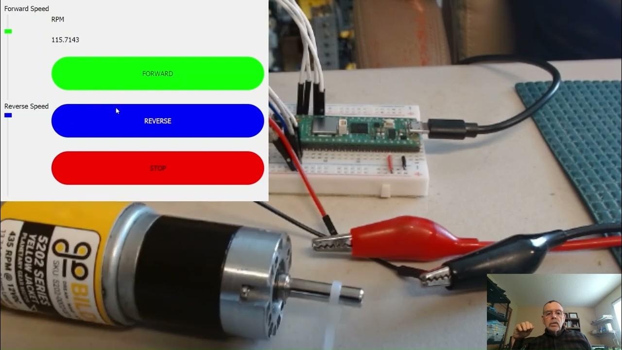 Pico W, multicore, Tachometer using PyQt5 - YouTube