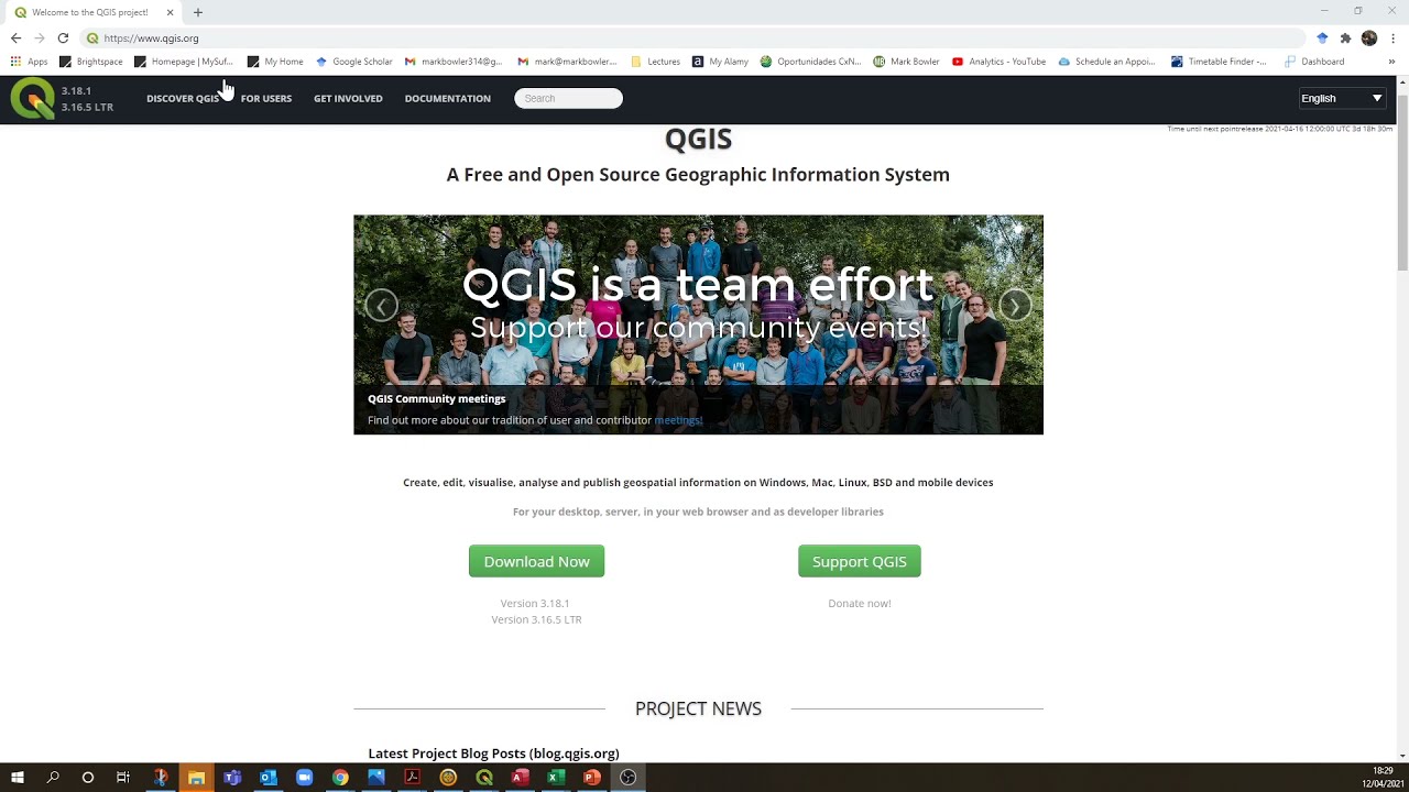 QGIS Basics - Installing QGIS Windows - YouTube