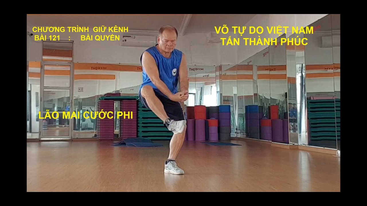 CLIP 121 : BÀI QUYỀN LÃO MAI CƯỚC PHI do thầy TẤN THÀNH DẠY năm 1966 ...