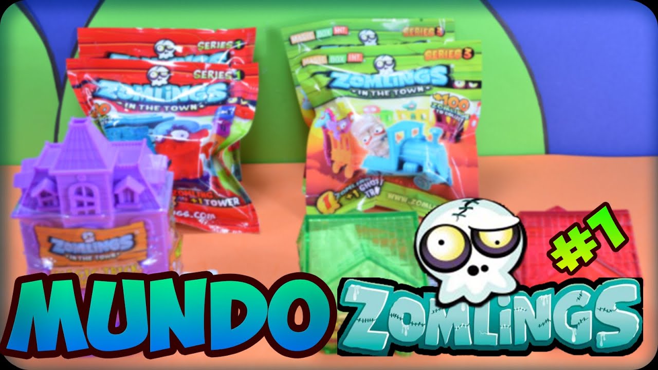Zomlings Español | Zomlings Serie 1 y Serie 3 | Mundo Zomlings #1 - YouTube