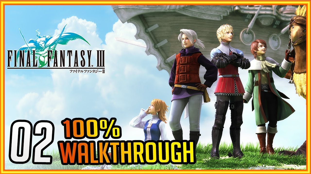Ur Village, Kazus & Cid's Airship FINAL FANTASY 3 (PC) 100% WALKTHROUGH ...