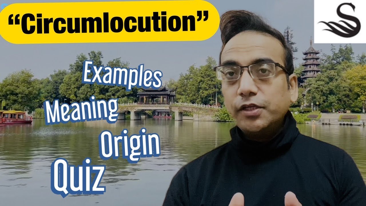 Circumlocution meaning | What is Circumlocution - YouTube
