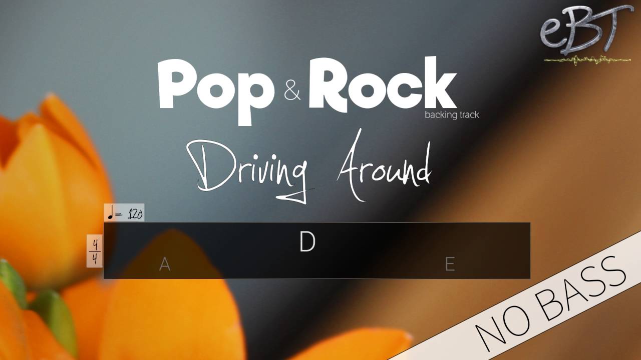 Pop/Rock Backing Track in A Major | 120 bpm [NO BASS] - YouTube