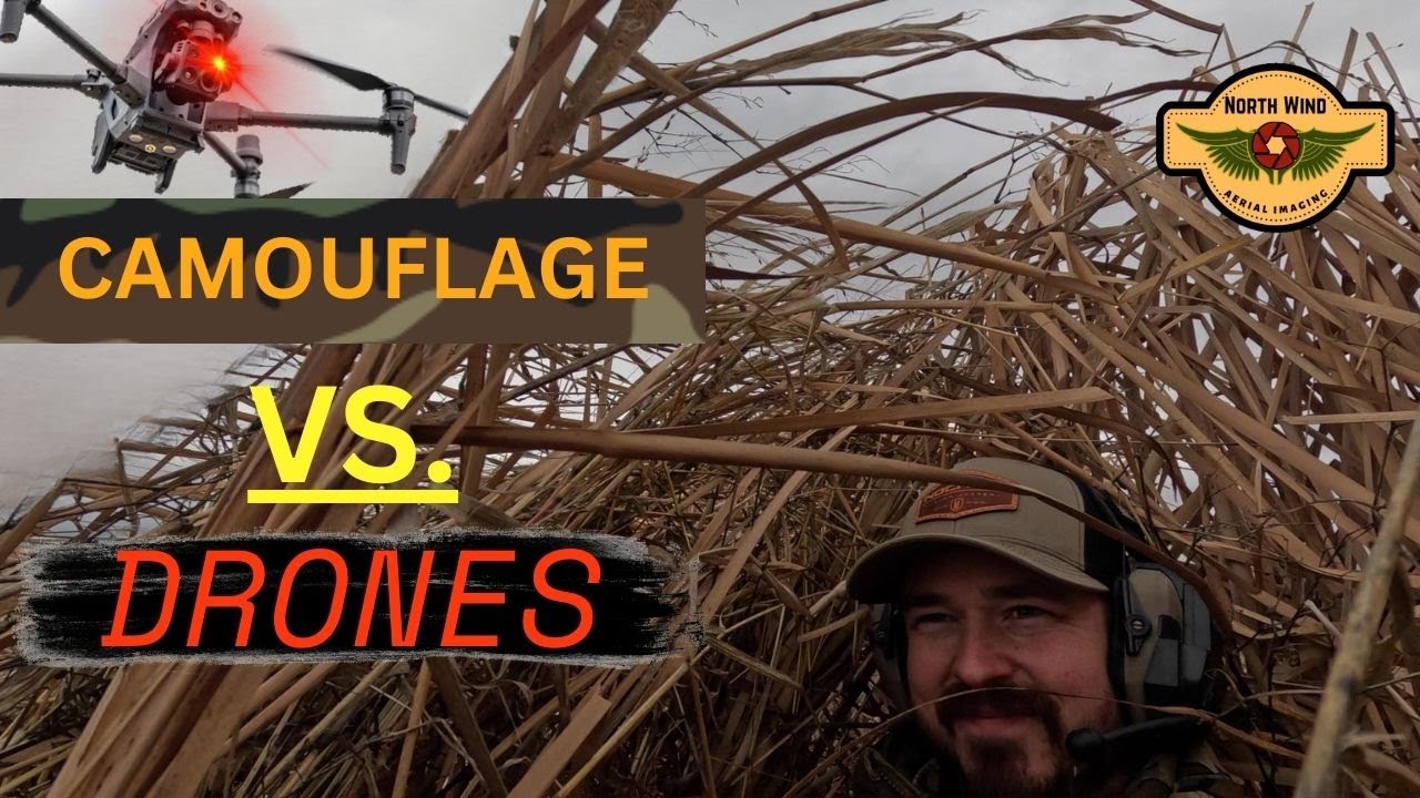 Camouflage Vs. Drones (DJI M30T) - YouTube