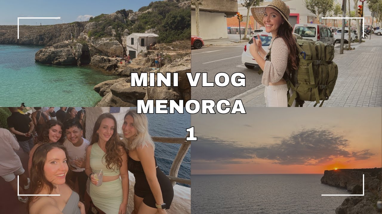 MINI VLOG MENORCA DÍA 1 - YouTube
