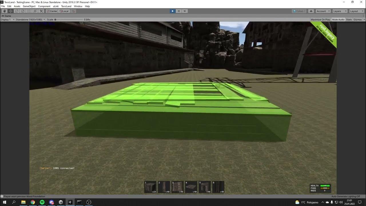 RUST LEGACY CLONE [DevLog #18] - Building System v1 - YouTube