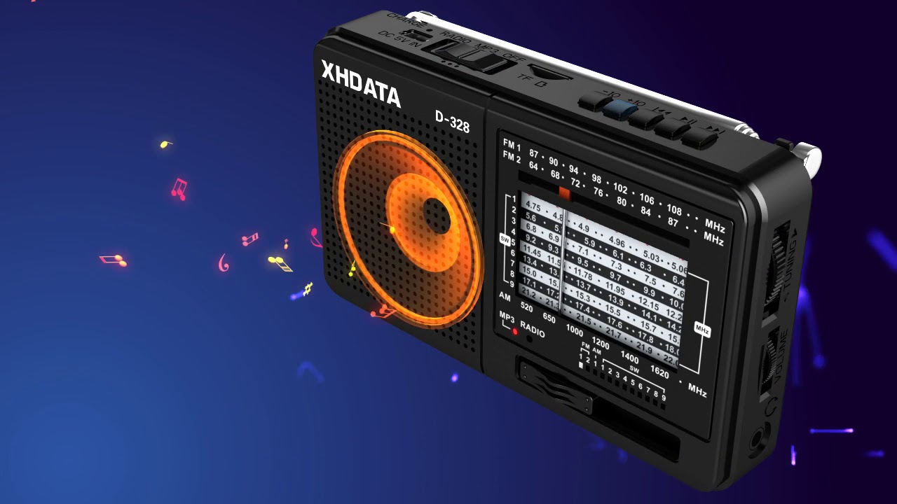 XHDATA D-328 - YouTube