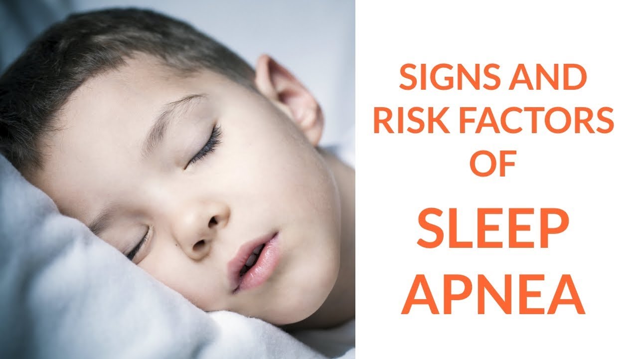 Signs and Risks Factors of Sleep Apnea - YouTube