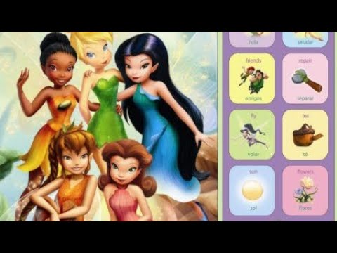 Disney Tinkerbell Welcome To Tinkerbell Songs Play A Song Book - YouTube