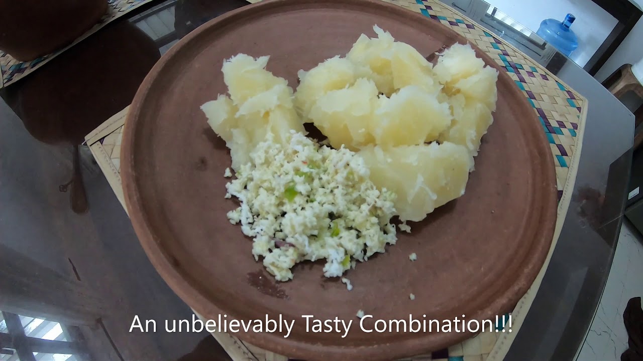 Sri Lankan Travel Local Food I Kochchi Sambol & Manioc (Cassava) - A ...