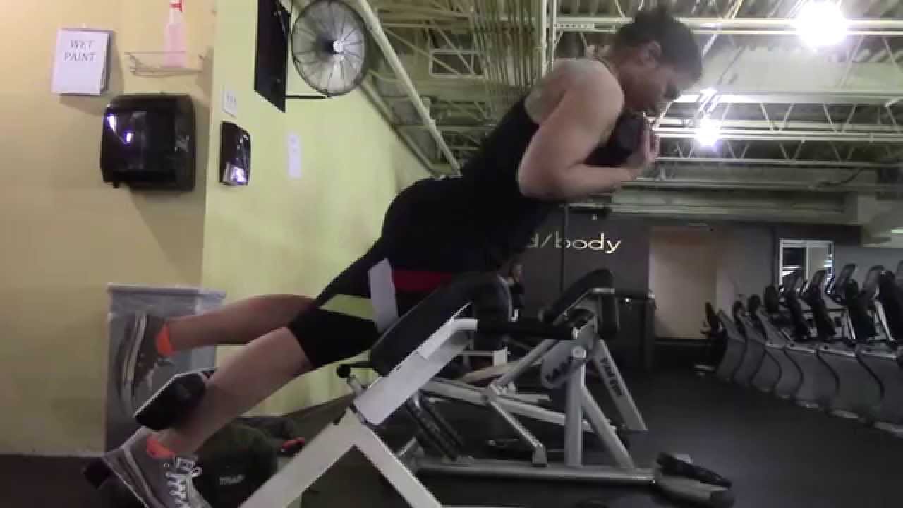 45 Degree Hyper - Single leg than double to +50 x 12 - YouTube