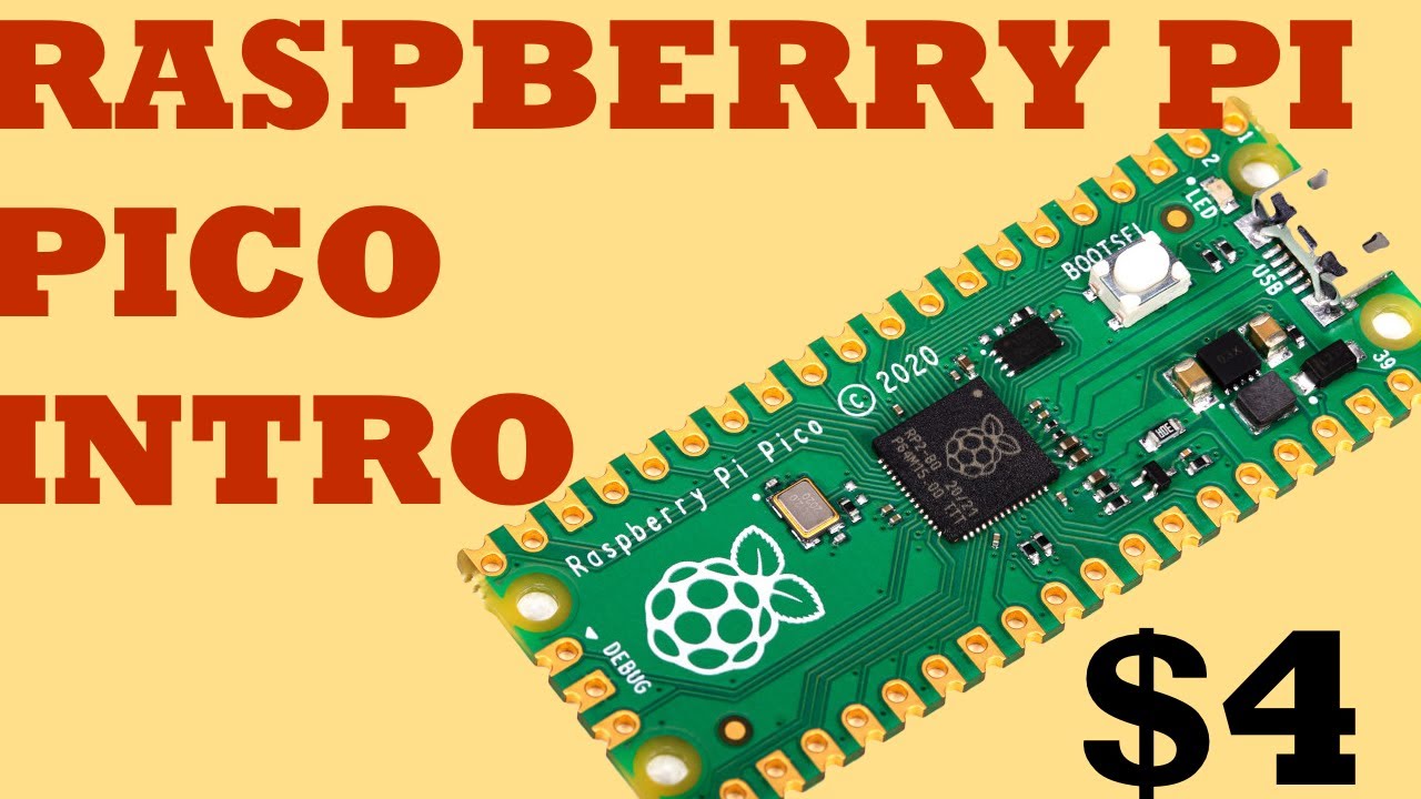 Raspberry Pi Pico Introduction [What is a Raspberry Pi Pico?] - YouTube