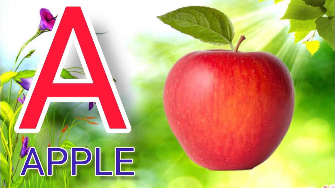 a for Apple, English alphabets,how to write ABCD,kids class #abcd - YouTube