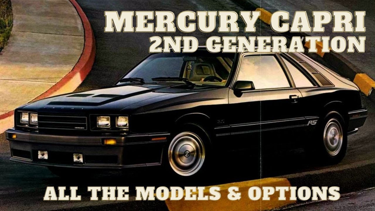 The 2nd Gen Mercury Capri - Mercury’s Muscle for the 80’s - YouTube
