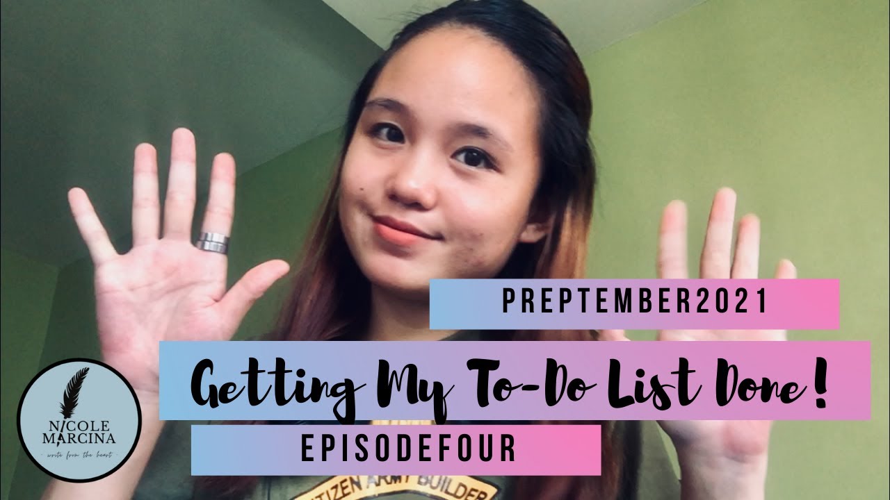 🦉 GETTING MY TO-DO LIST DONE | preptember 2021 | episode 4 🐬 - YouTube