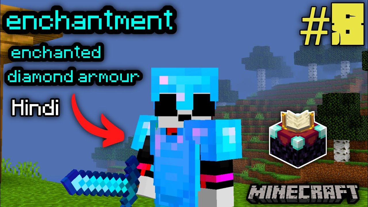 I make my armour over power and I make enchantment table in my survival ...