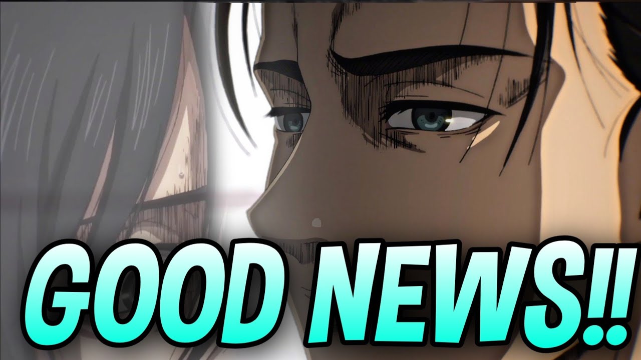 Attack On Titan Season 4 Episode 14 GOOD NEWS! - YouTube