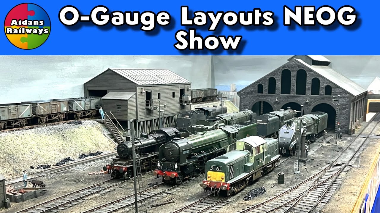 O-Gauge Model Railways at NEOG Show Washington | Model Train Show - YouTube