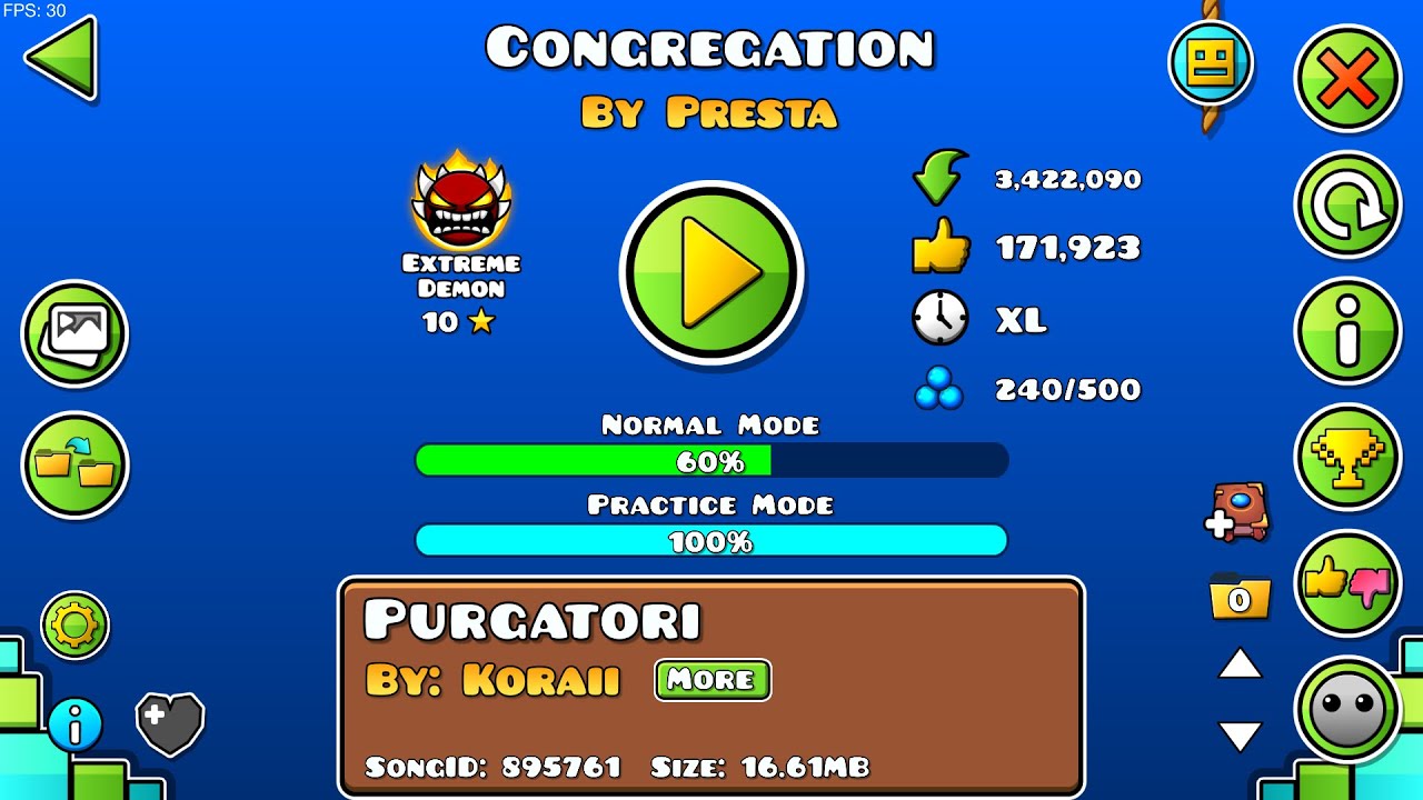 🔴 CONGREGATION 60% [#26] – Geometry Dash - YouTube