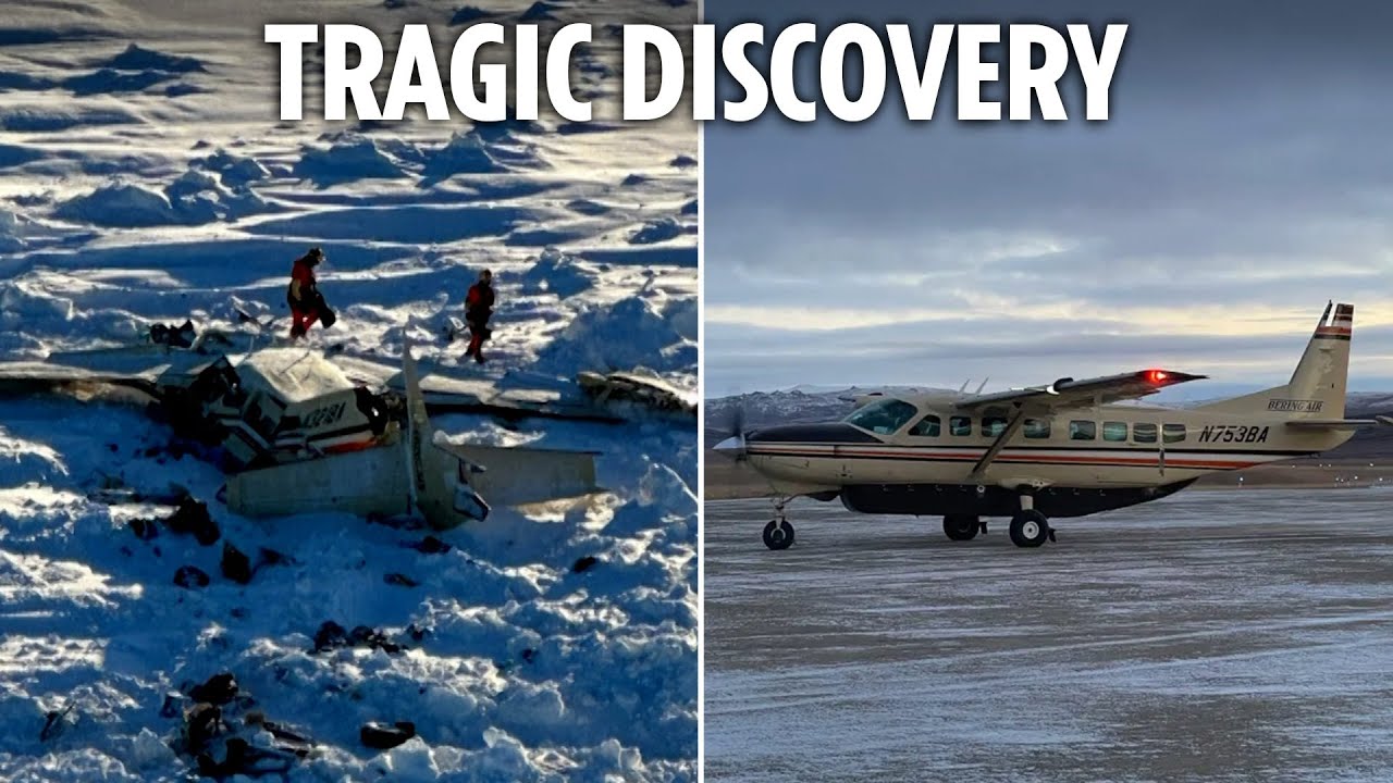 Missing Alaska plane found crashed on sea ice with all 10 on board dead ...