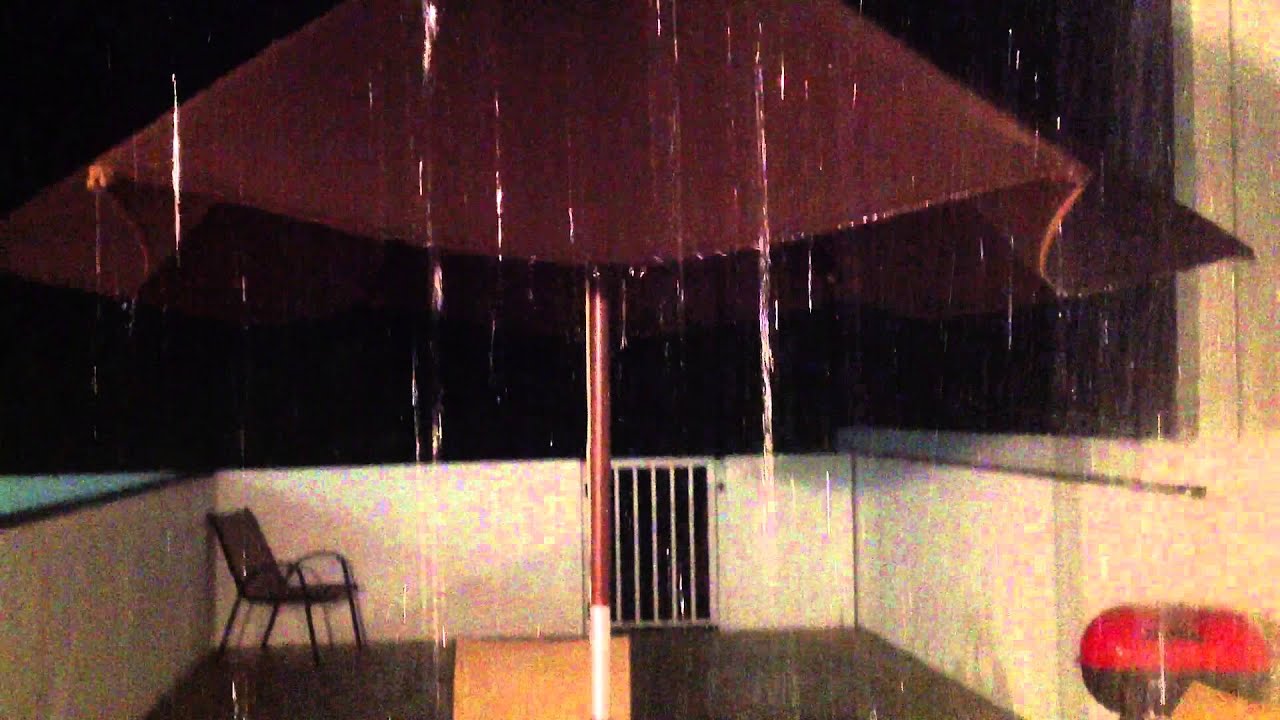 Miami beach Florida rain showers - YouTube