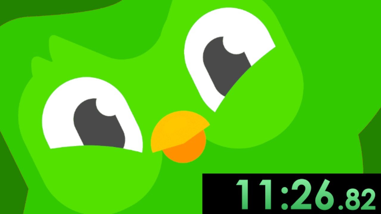 So I did a Duolingo speedrun... - YouTube