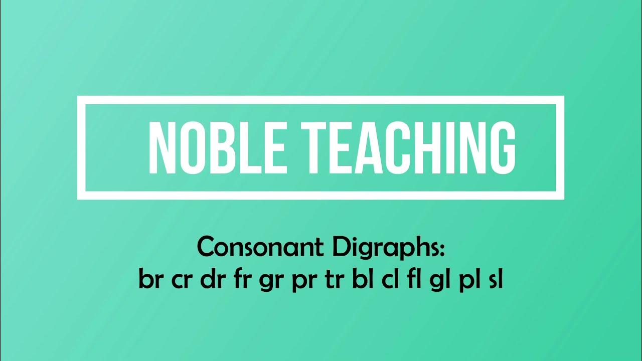 Consonant Digraphs: br cr dr fr gr pr tr | bl cl fl gl pl sl digraphs ...