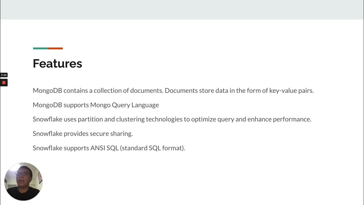 MongoDB vs Snowflake - YouTube