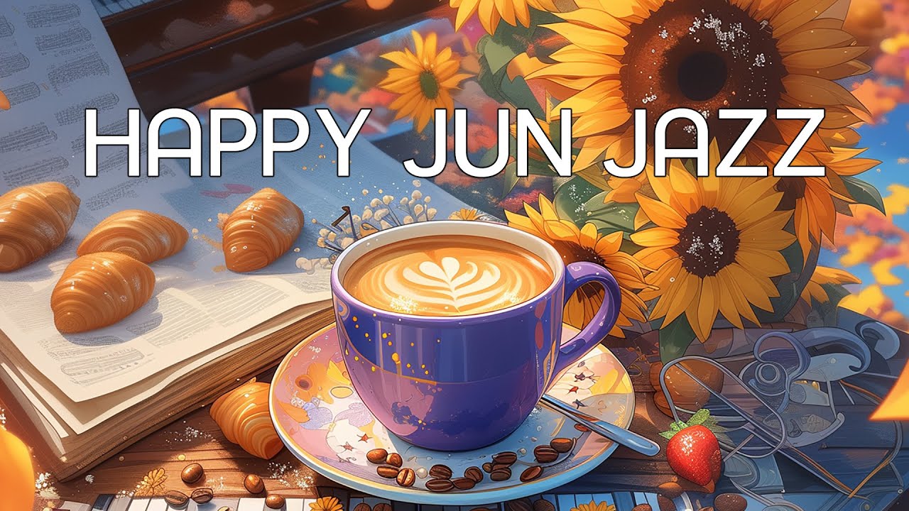Happy Jazz June Music - Kickstart the day of Relaxing Jazz Instrumental ...