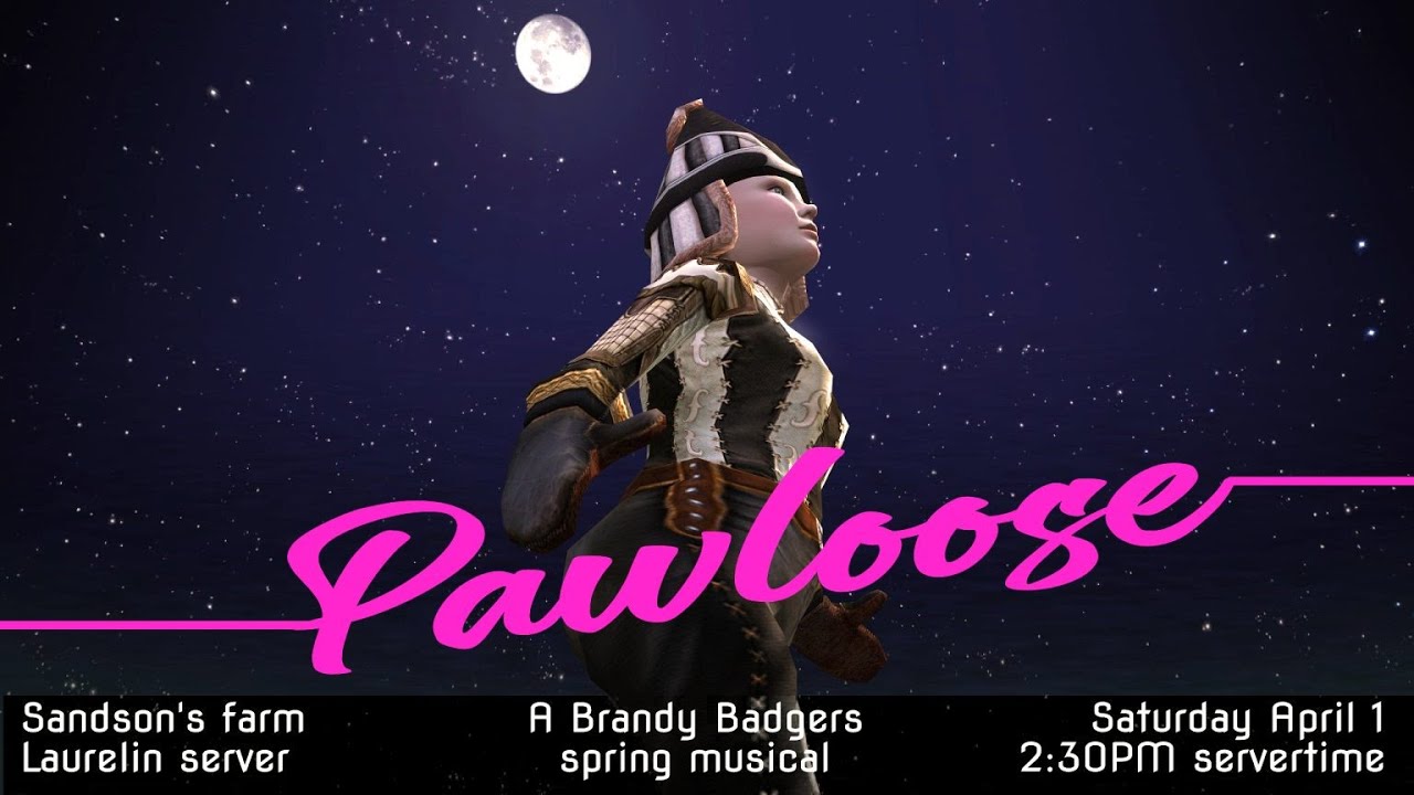 Pawloose...A Brandy Badgers Spring Musical - YouTube