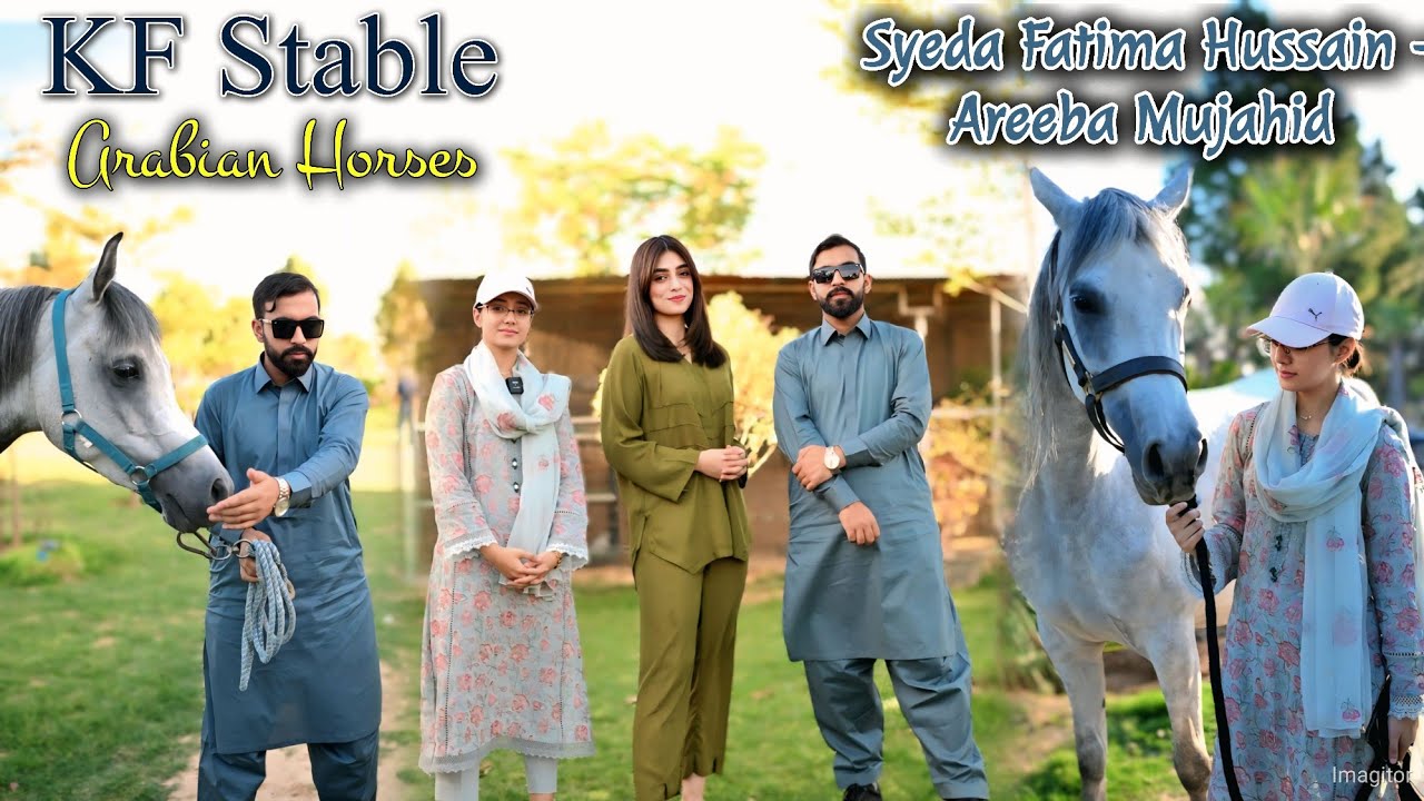 Syeda Fatima Hussain & Areeba Mujahid - KF Stable Islamabad - Arabian ...