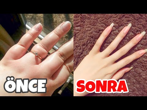 EVDE PARMAK İNCELTME YÖNTEMLERİ 🖐🏼 PARMAK İNCELTME HAREKETLERİ