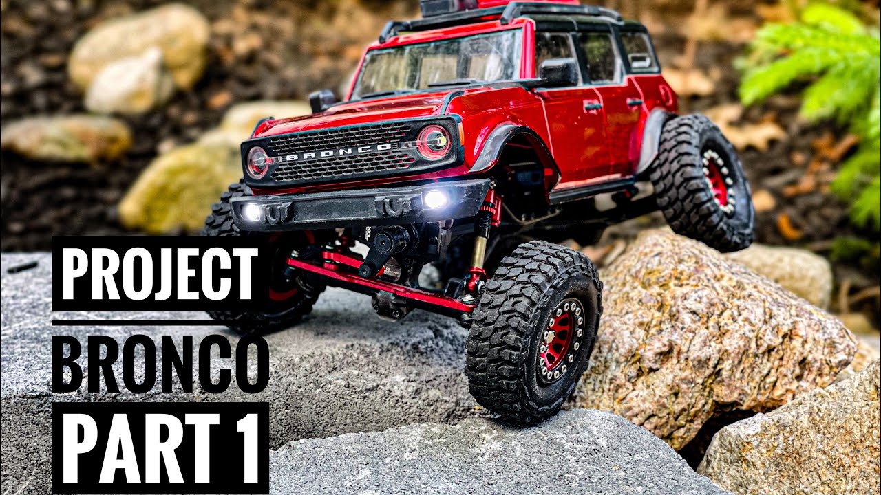 SCX24 Bronco Build Part 1 - YouTube