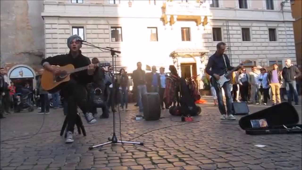 Street band playing Time, Pink Floyd, music artists - YouTube