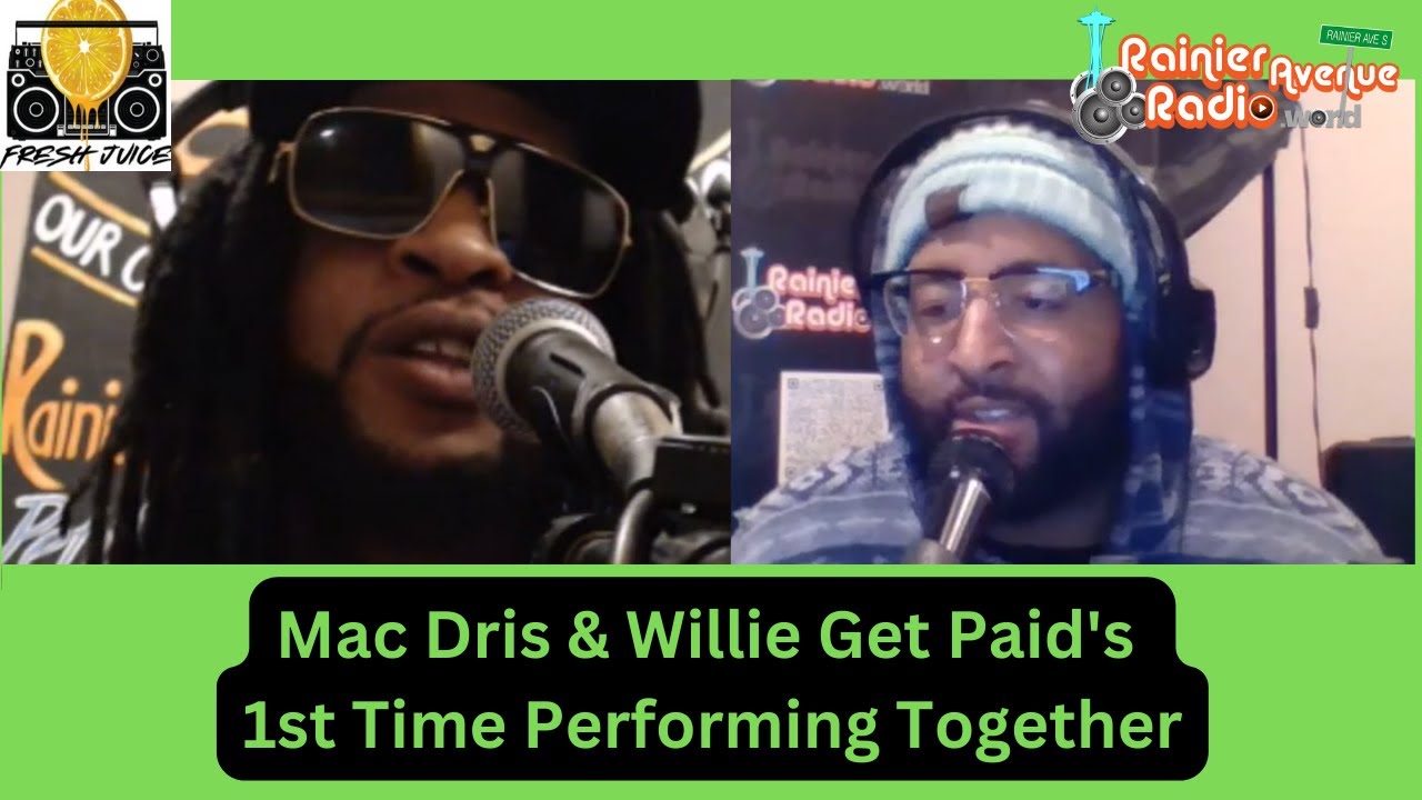Mac Dris & Willie Get Paid's 1st Time Performing Together - YouTube
