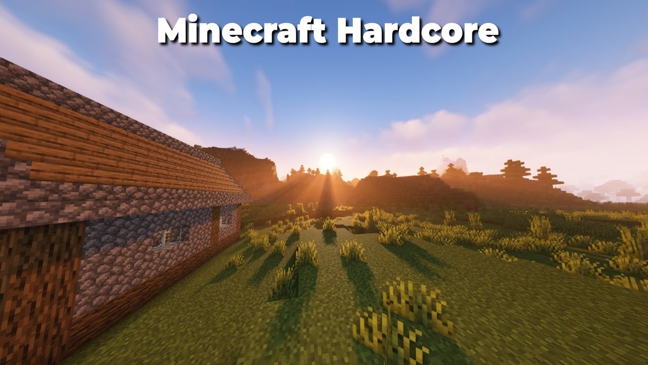 Minecraft Hardcore Mode Is Scary (S1E1) - YouTube