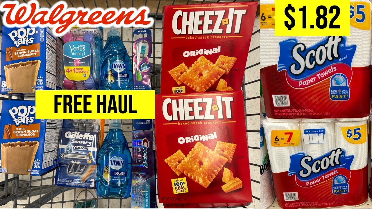 Walgreens $20 MERCH 4 FREE + $1.82 SCOTT! RUN!! - YouTube
