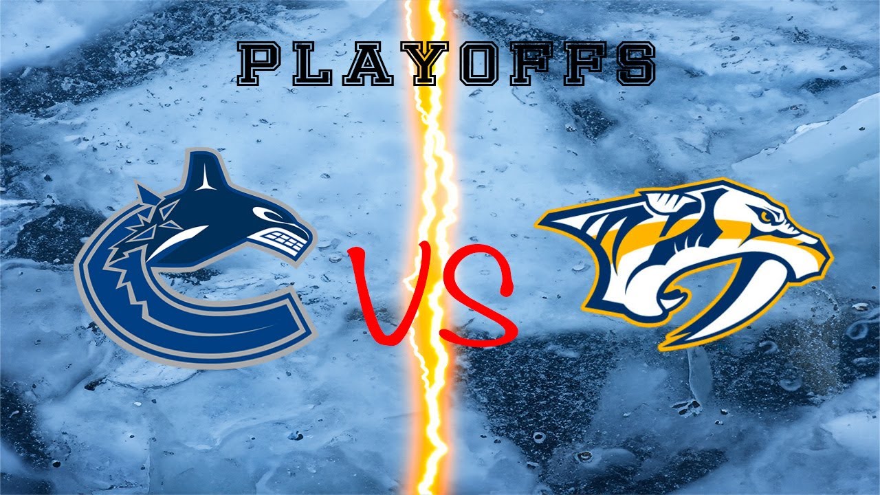 Playoffs NHL 1er tour : Canucks vs Predators - YouTube