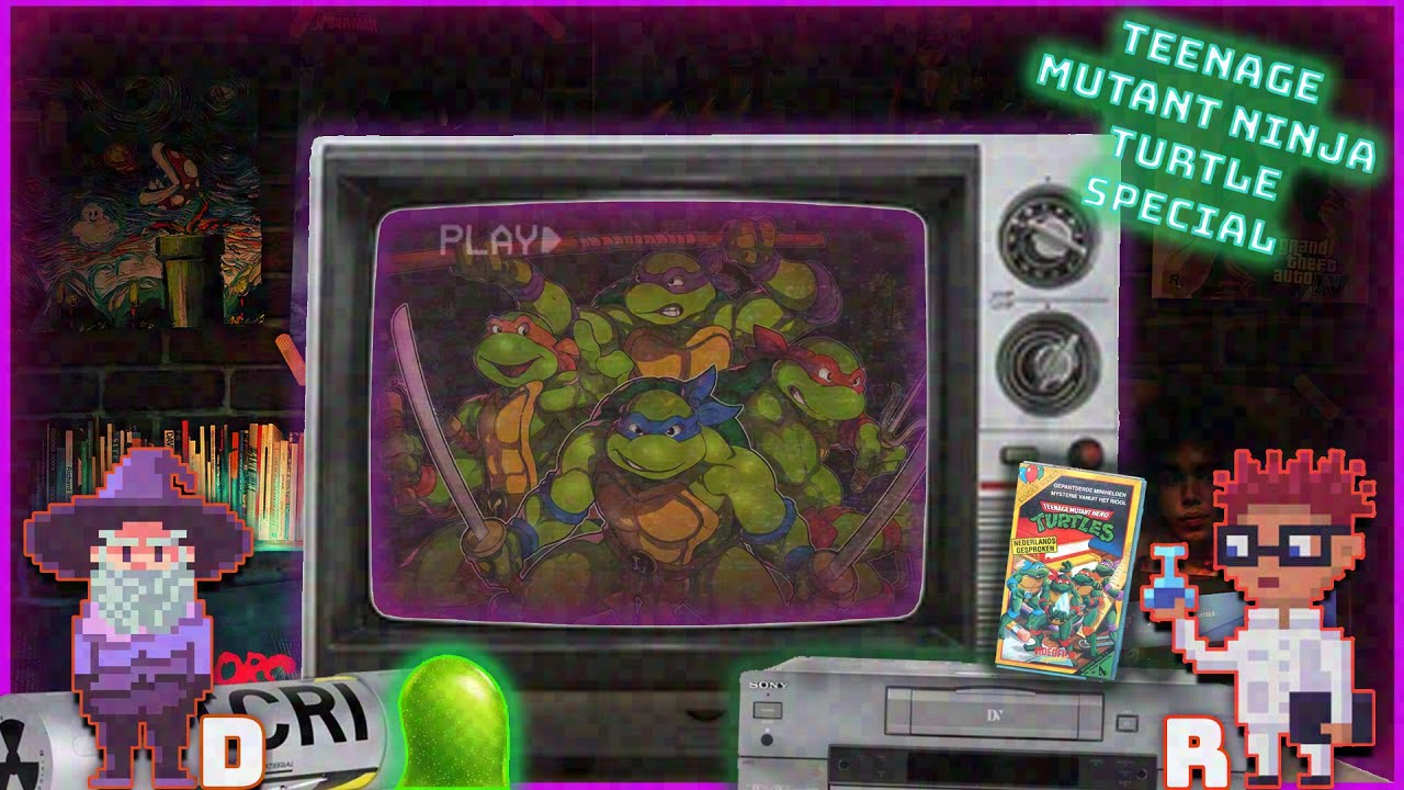 Teenage Mutant Ninja Turtle Special - DR Vintage - YouTube