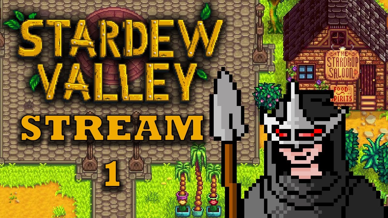 First Time in the Valley | Stardew Valley First Playthrough - Stream 1 ...