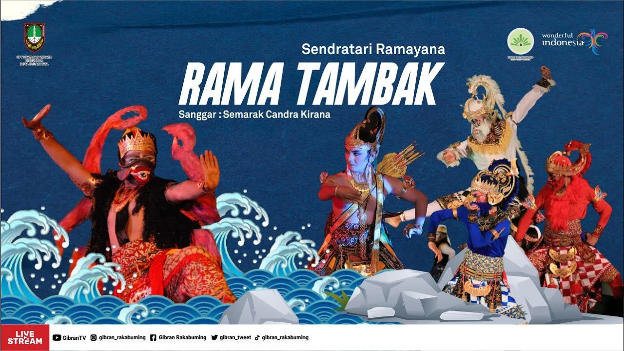 [LIVE GIBRANTV] Sendratari Ramayana || RAMA TAMBAK || Sanggar Semarak ...