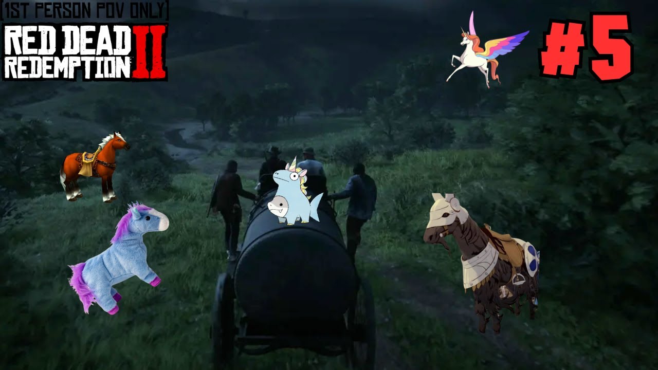 (1st Person POV Only) Angry Oil Slick Arc | Red Dead Redemption 2 #5 ...