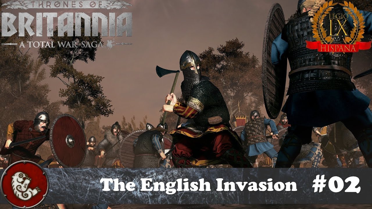 Thrones of Britannia The English invasion (Strat clut 02) - YouTube