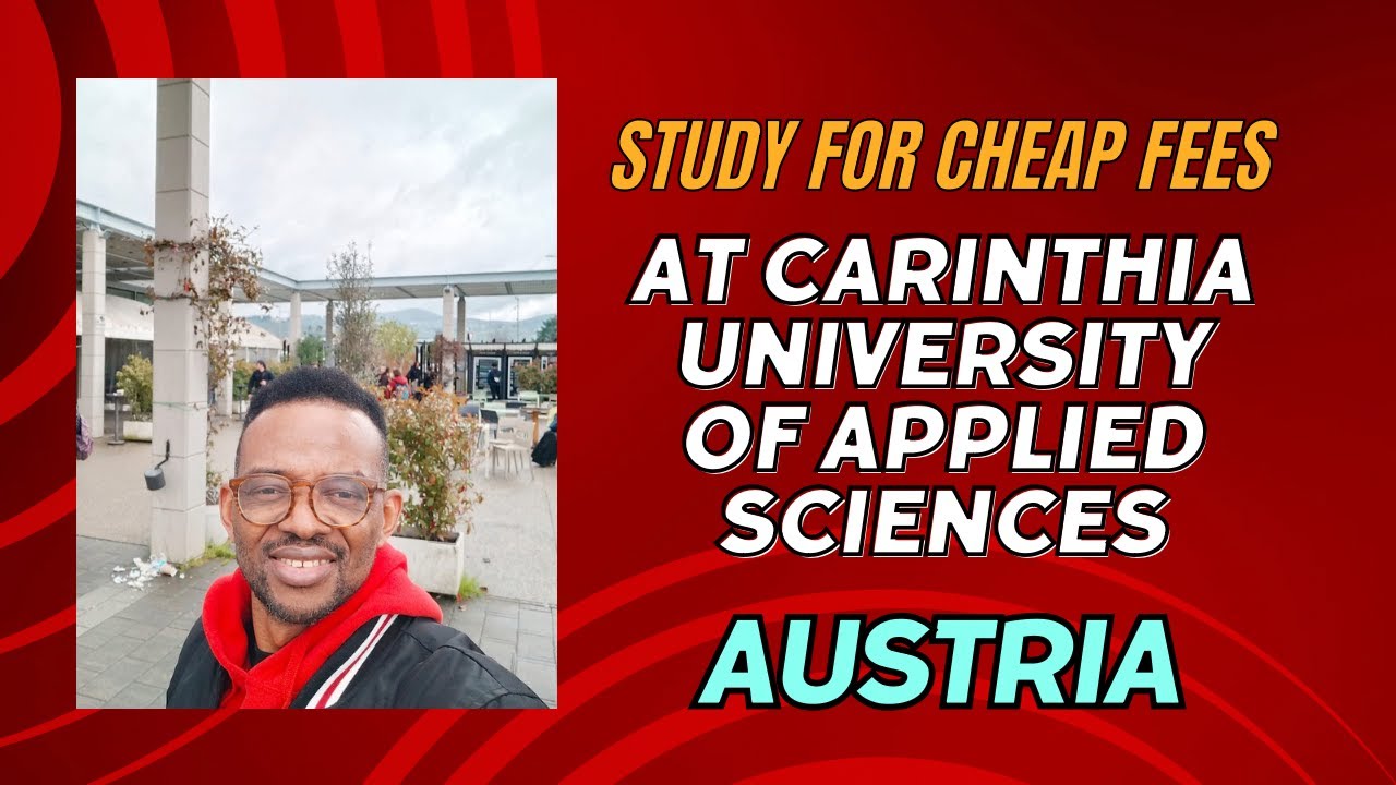 STUDY FOR CHEAP FEES AT CARINTHIA UNIVERSITY OF APPLIED SCIENCES ...