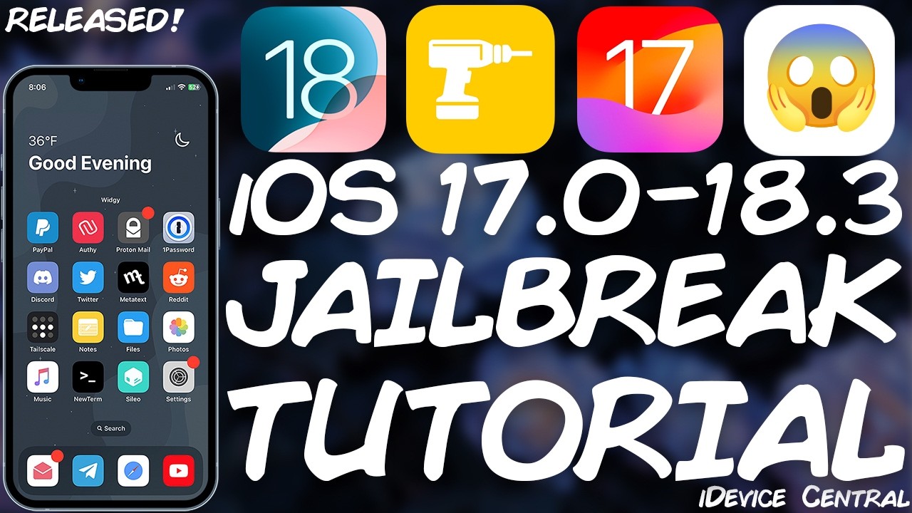 How To JAILBREAK iOS 17.0 - iOS 18.2.1 With Tweaks, Sileo Package ...
