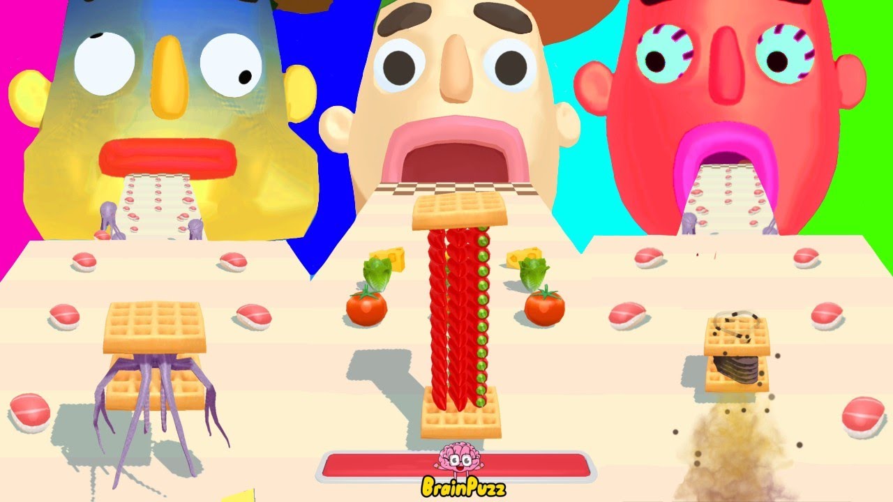 Sandwich Runner Wrong Color Challenge 🐙💩🌶️ Best Funny Mobile Game All ...